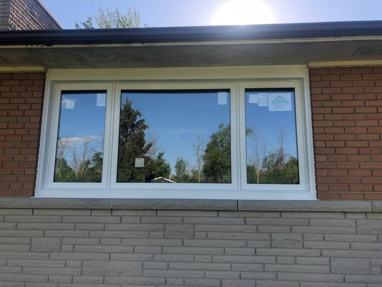 Double Slider Window Toronto Ontario | EcoTech Windows & Doors