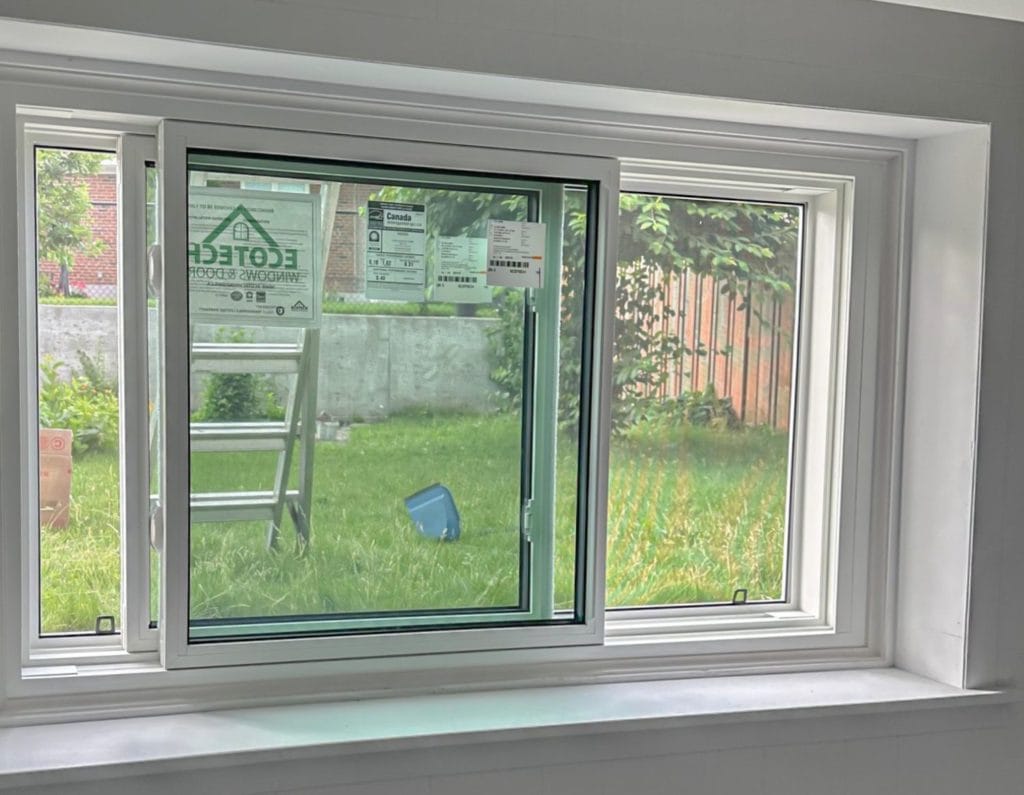 Single or Double-Slider Tilt Windows | EcoTech Windows & Doors