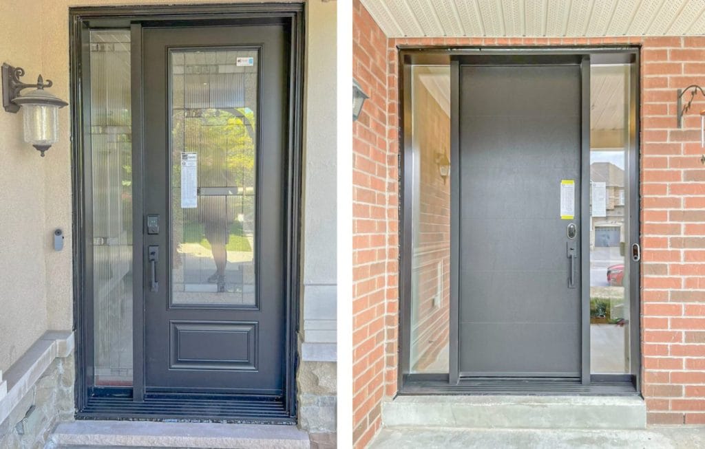 Black Exterior Doors | EcoTech Windows & Doors