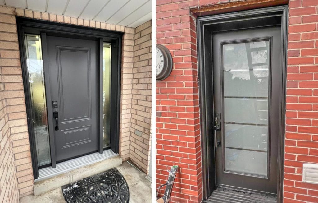 Black Exterior Doors | EcoTech Windows & Doors